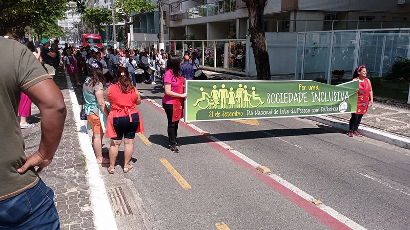Caminhada Marca Mobilização Em Alusão Ao Dia Nacional Da Luta Das