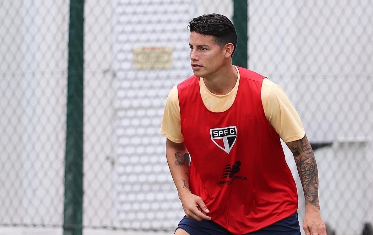 São Paulo vê evolução e acredita que James estará pronto para a ...